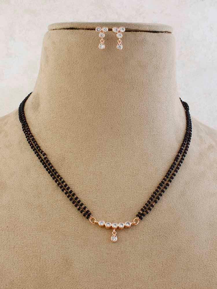 Sandra Pendant Mangalsutra Set- Blingbag – Bling Bag