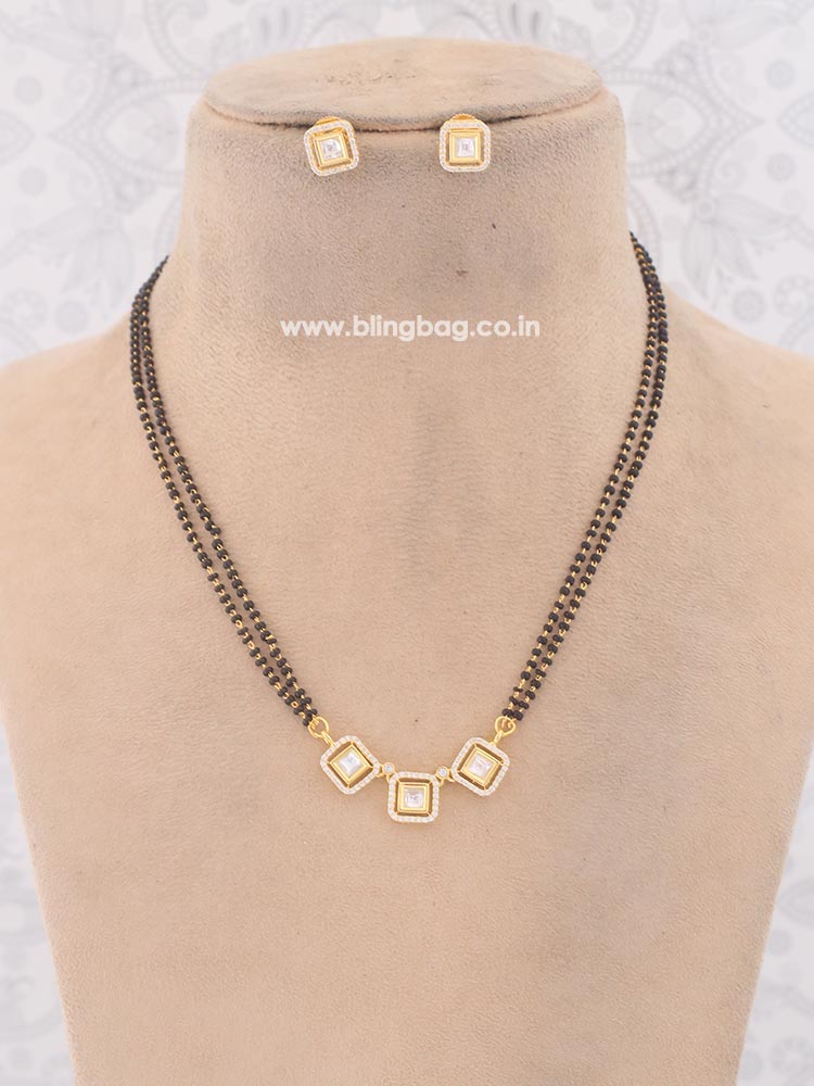 Golden Astrid Mangalsutra Set – Bling Bag