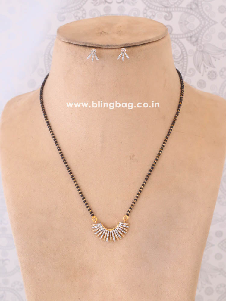 Golden Atalie Mangalsutra Set – Bling Bag