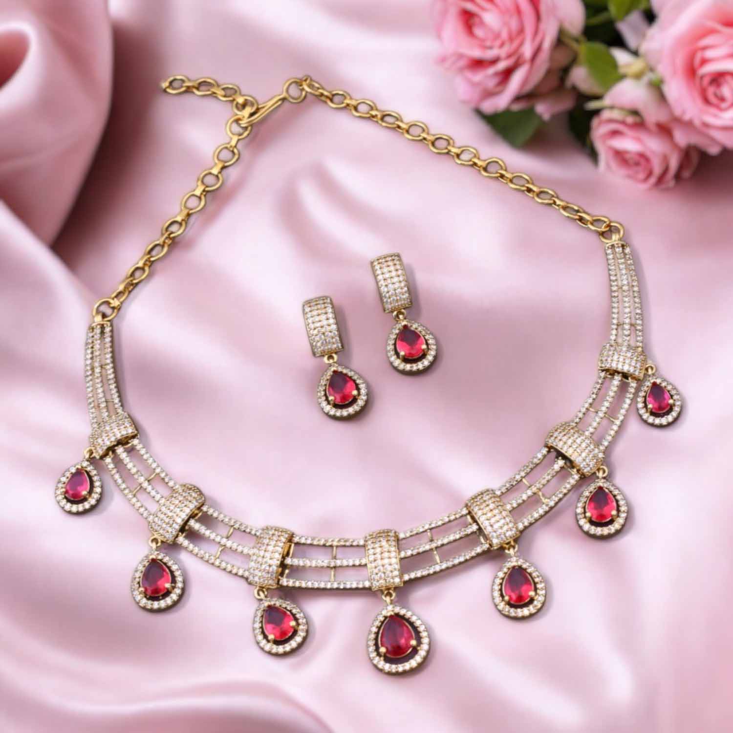 Rani Karla Victorian Jewellery Set - New Arrival – Bling Bag