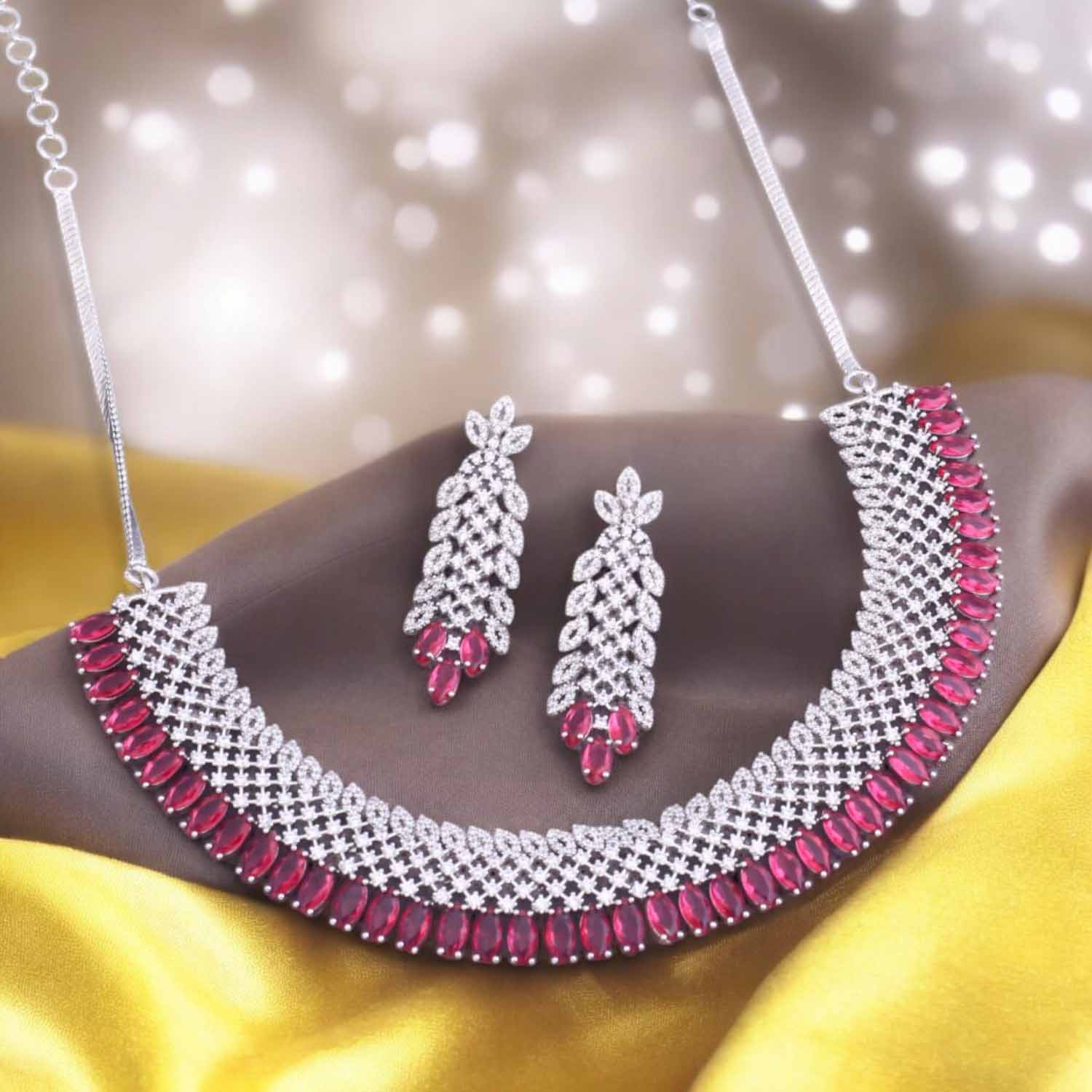 Rani Zonie Hasli Zirconia Jewellery Set – Bling Bag