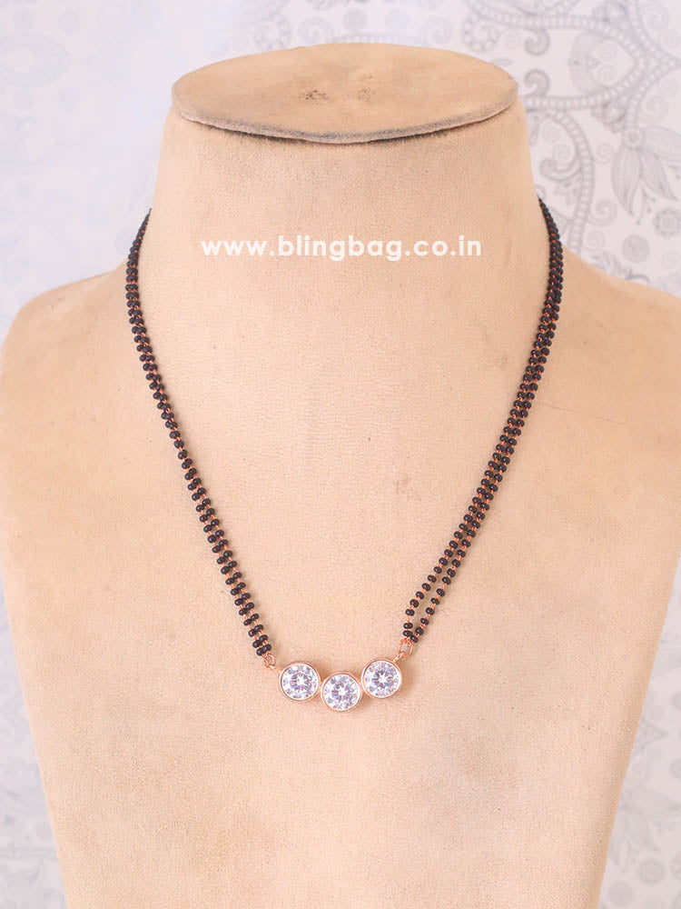 Rose Gold Yanel Mangalsutra – Bling Bag
