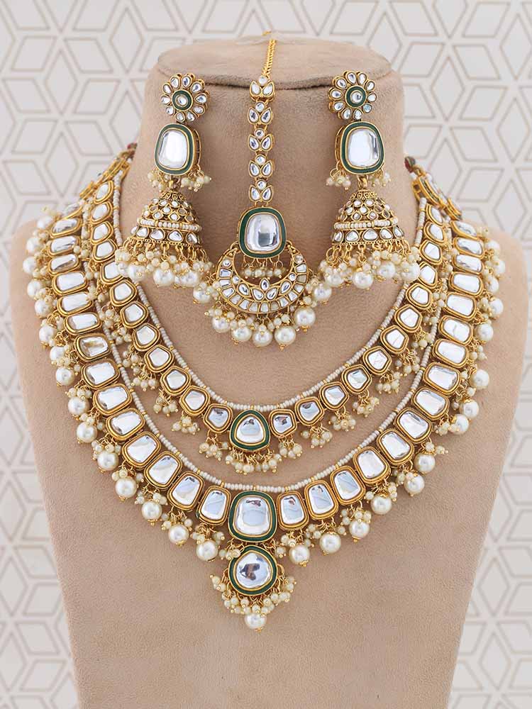 Ivory Archisha Jewellery Set – Bling Bag